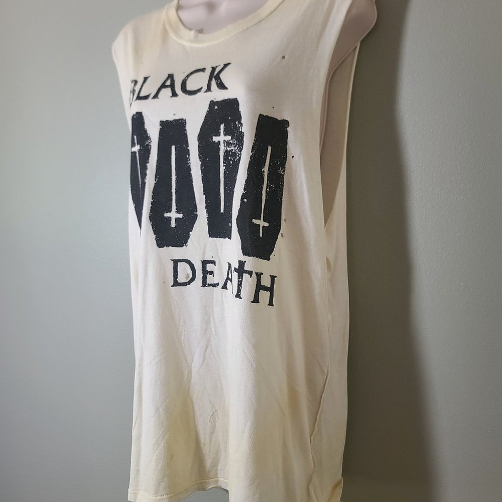 **Rare** Vintage Unif Black Death Triple Coffin Cross… - Gem